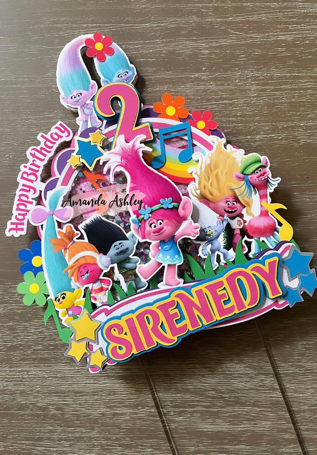 Trolls Cake Topper – Creations By Amanda Ashley