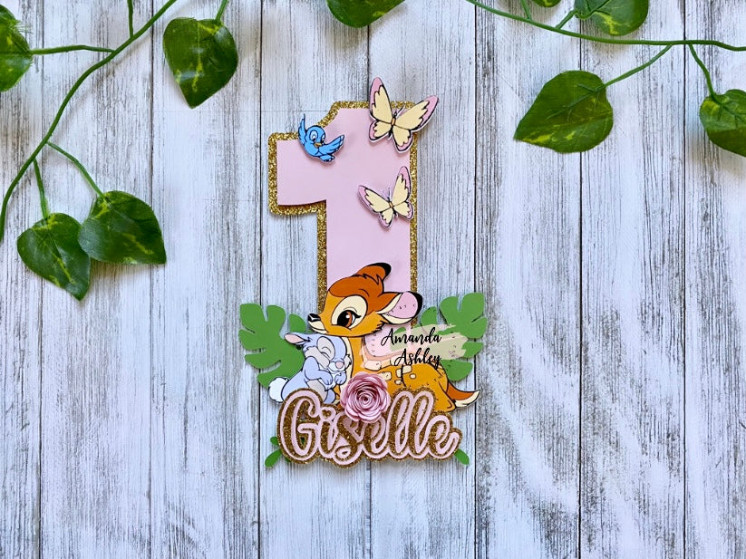Bambi Cake Topper – Creations By Amanda Ashley