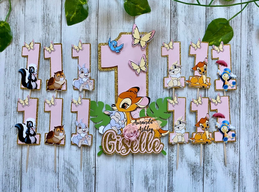 Bambi Cake Topper – Creations By Amanda Ashley