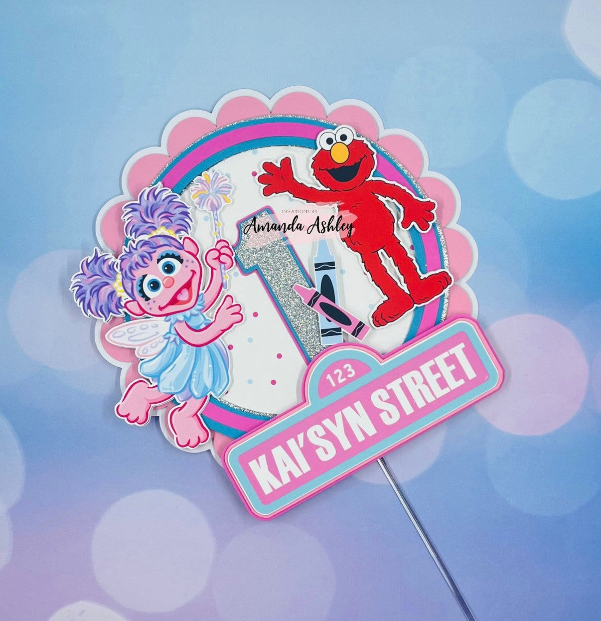 Abbey & Friend Cake Topper – Creations By Amanda Ashley