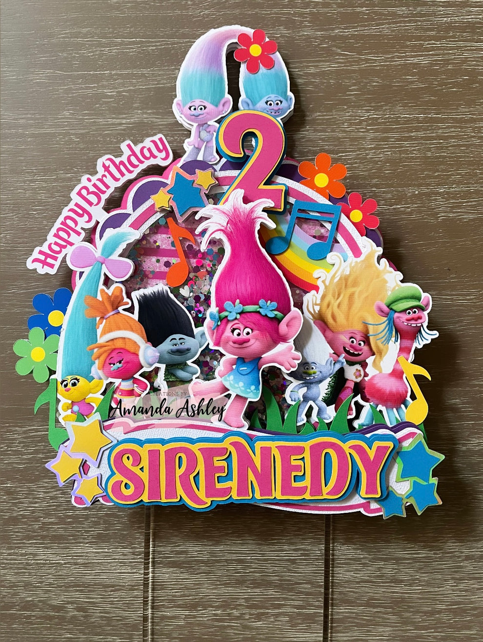 Trolls Cake Topper – Creations By Amanda Ashley