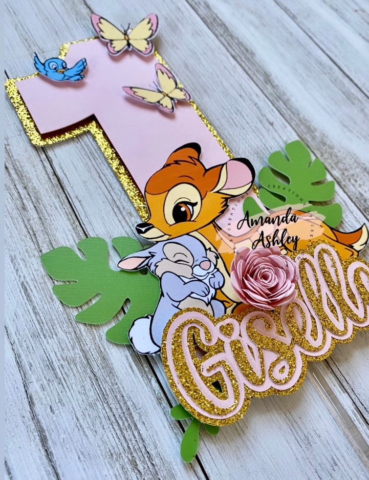 Bambi Cake Topper – Creations By Amanda Ashley