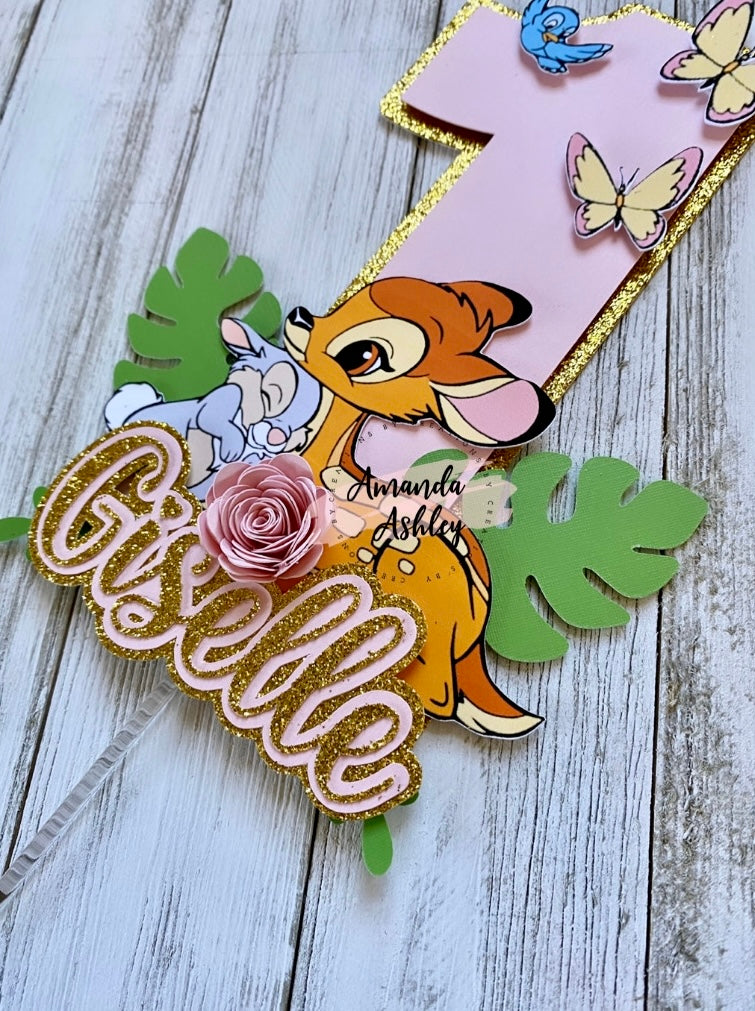 Bambi Cake Topper – Creations By Amanda Ashley